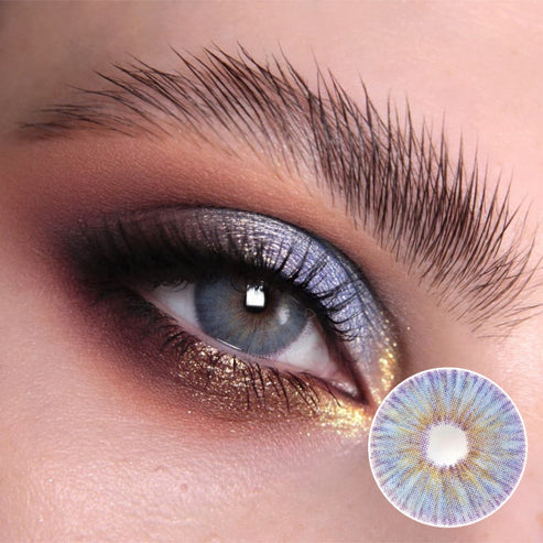 Angeles N Amber - Loumirage coloured contacts
