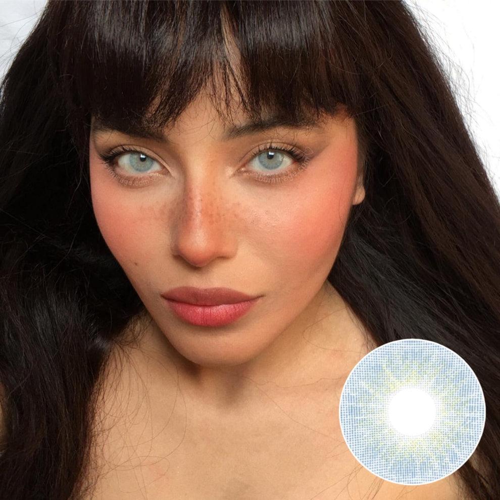 Cloud Ash Blue - Loumirage coloured contacts