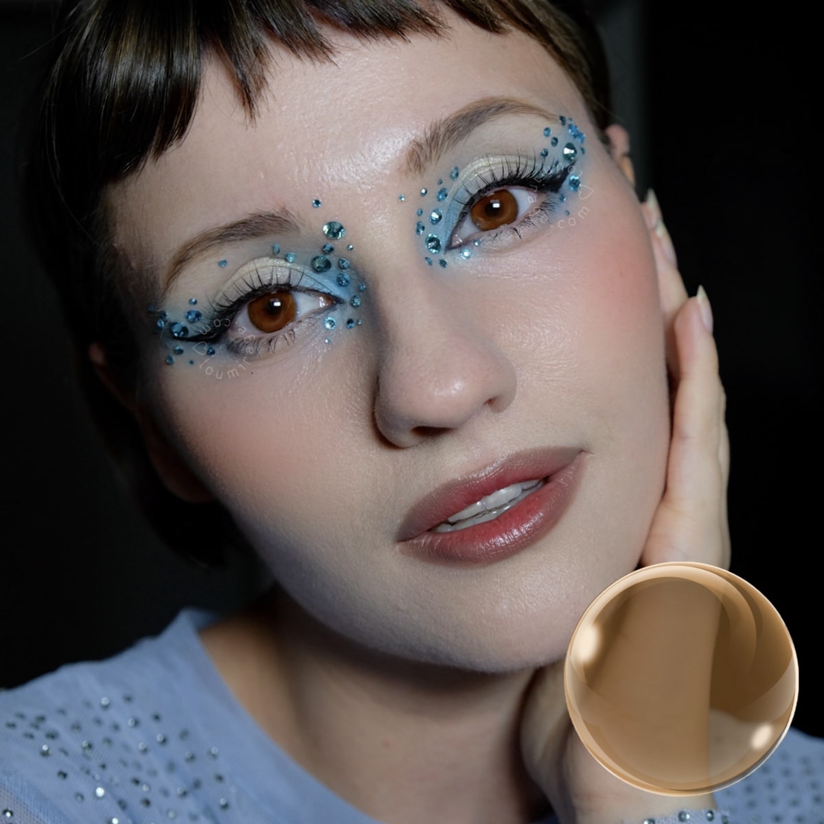Goddess Brown - Loumirage coloured contacts