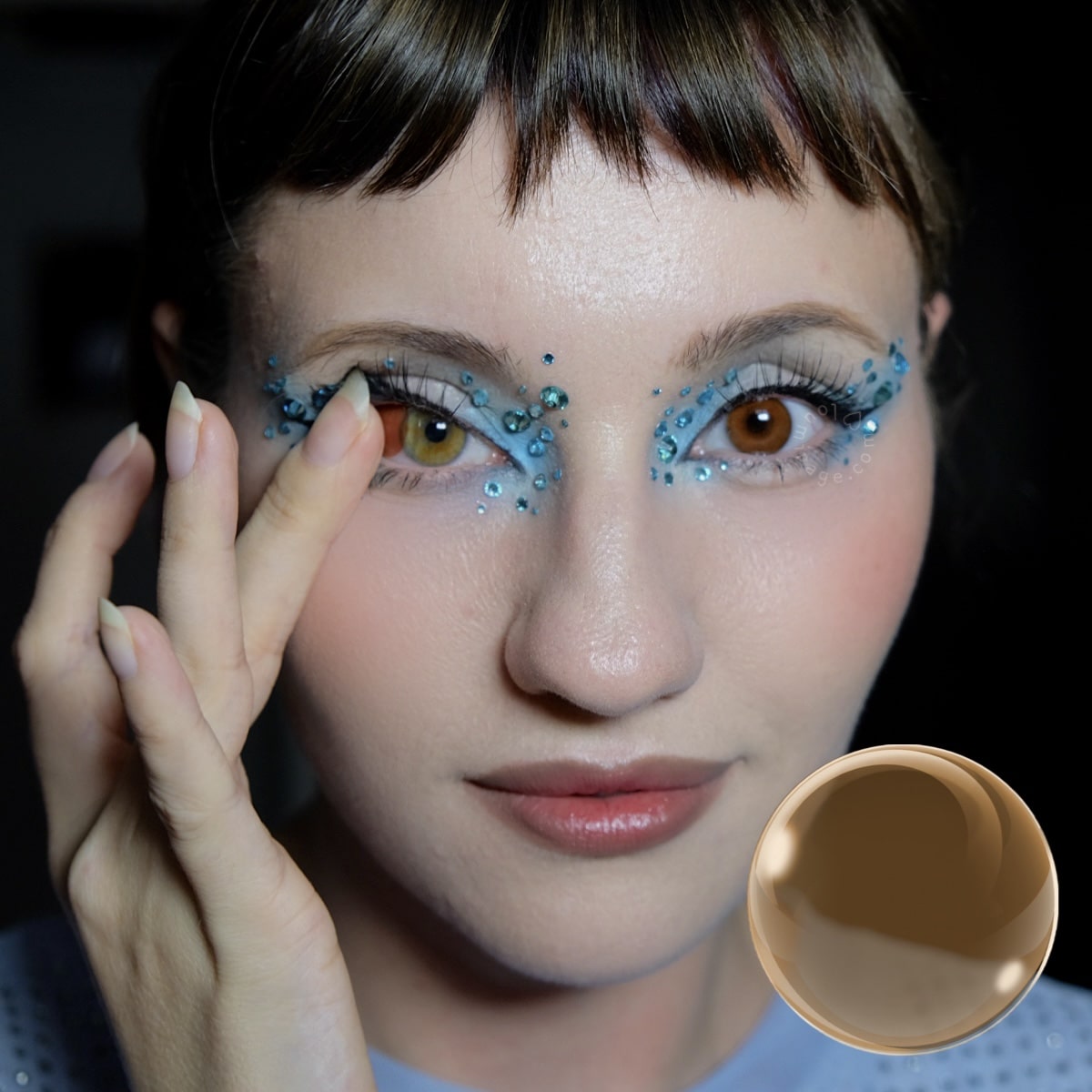 Goddess Brown - Loumirage coloured contacts